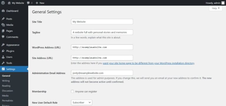 How to Create a Website with WordPress: Beginners guide