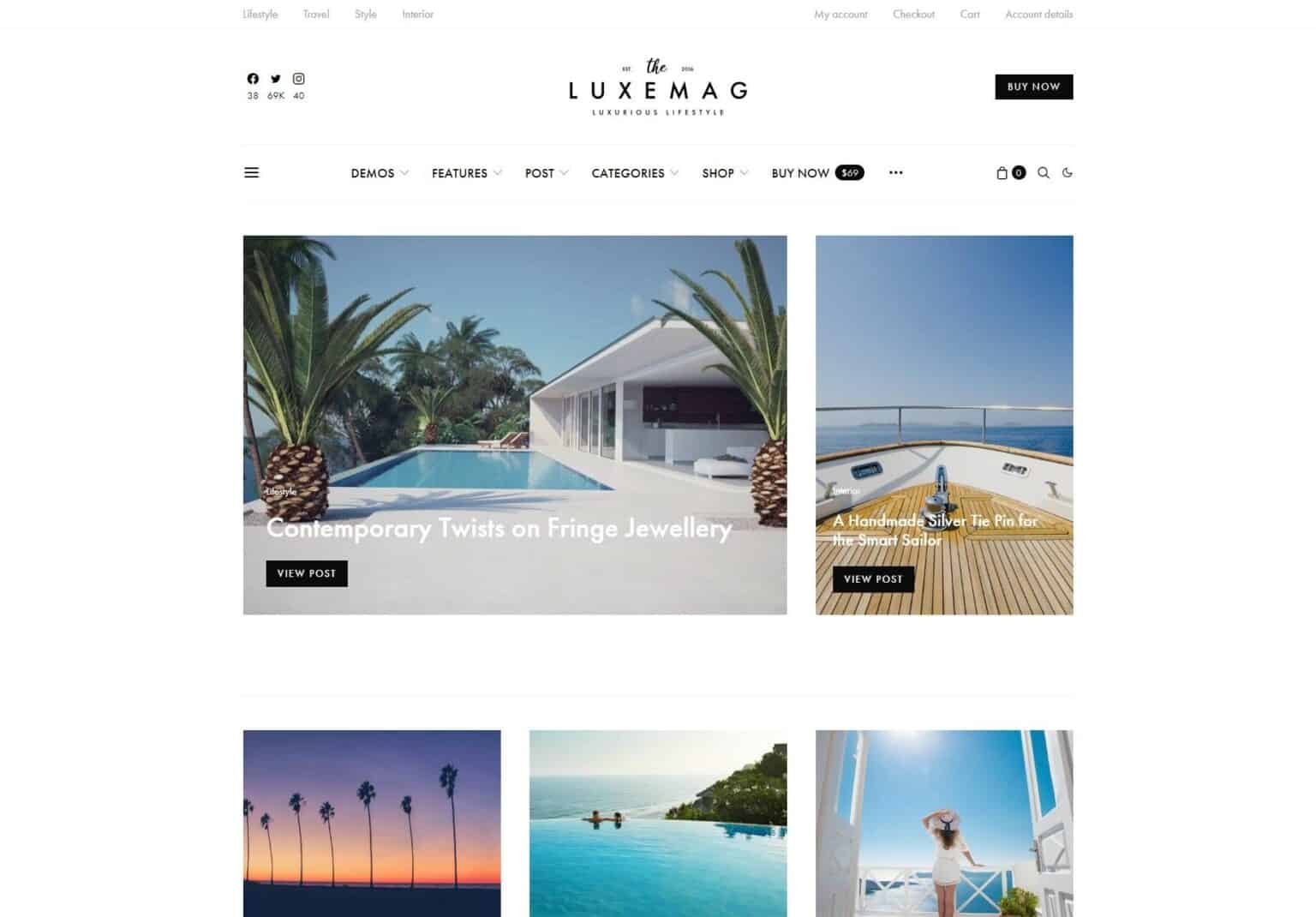Best WordPress Themes for a Travel Blog - Design for WP