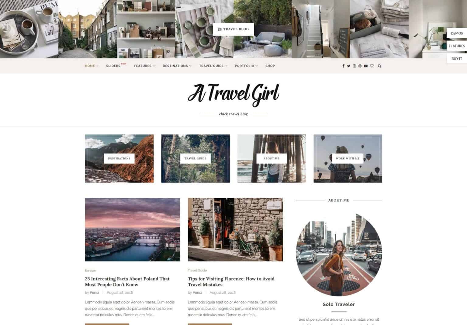 Best WordPress Themes for a Travel Blog - Design for WP